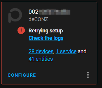Config flow could not be loaded: undefined (Deconz) · Issue #68165 · home-assistant/core · GitHub