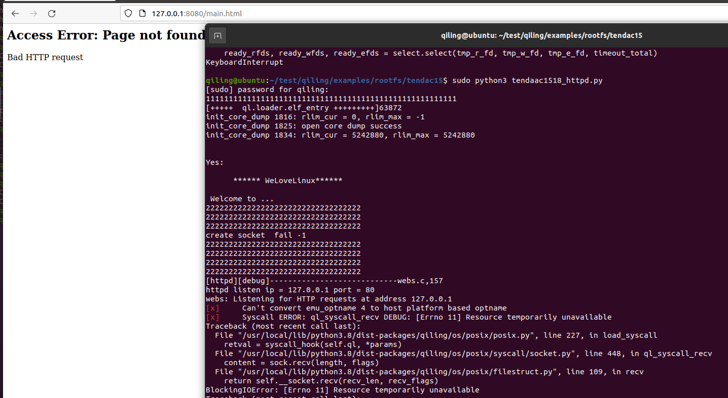 Can't convert emu_optname 4 to host platform based optname · Issue #1131 · qilingframework ...