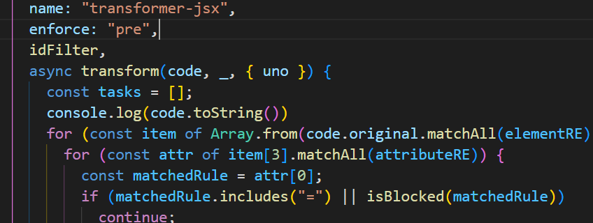transformerAttributifyJsx is not work · Issue #1475 · unocss/unocss · GitHub