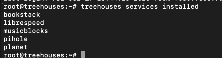 services not showing correct data · Issue #1135 · treehouses/remote · GitHub