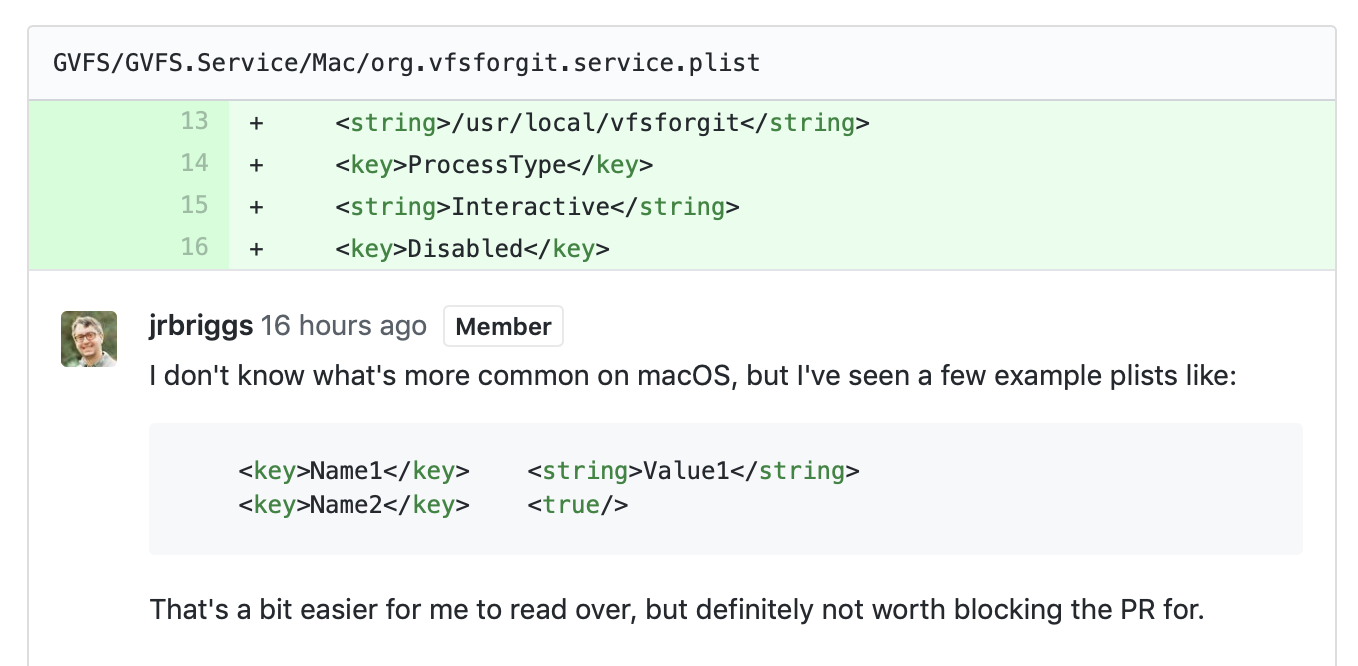 Make launchd plists more readable · Issue #979 · microsoft/VFSForGit · GitHub