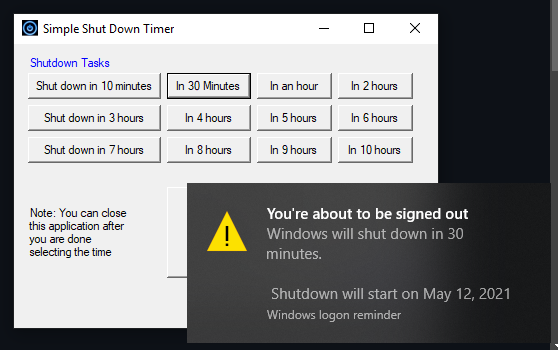 GitHub - ishmumx/simpleshutdowntimer: A very simple shutdown timer. You ...