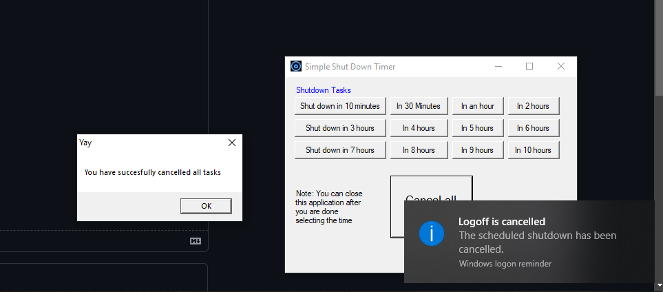 GitHub - ishmumx/simpleshutdowntimer: A very simple shutdown timer. You ...