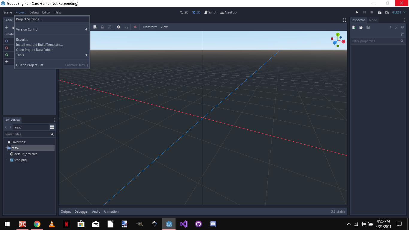 The Editor Stops Responding When Opening Any Tab · Issue 48071 · Godotengine Godot · Github