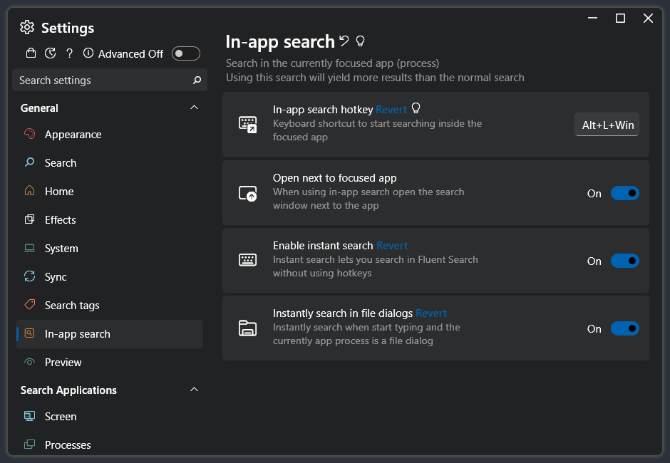 Instant search not working · Issue #325 · adirh3/Fluent-Search · GitHub