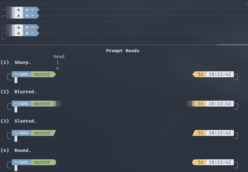 Powerline10k Shading doesn't render nicely (Unicode block elements e.g ...