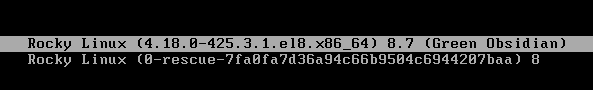 CentOS Stream 8 manageiq appliance grub issue · Issue #194 · rocky-linux/rocky-tools · GitHub