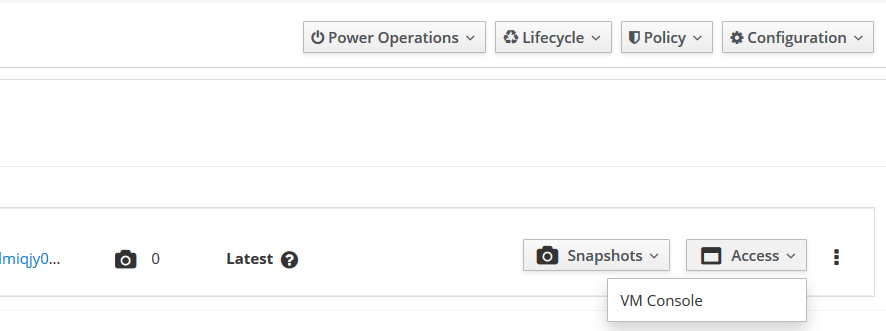 non-admin user can't get to "VM Console" · Issue #1404 · ManageIQ ...