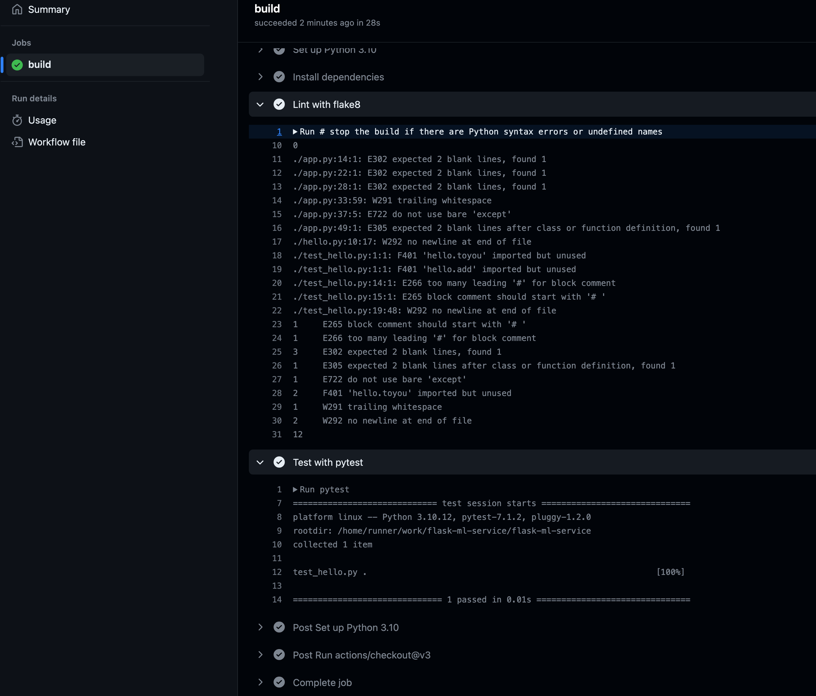 Github Selimkayali Flask Ml Service