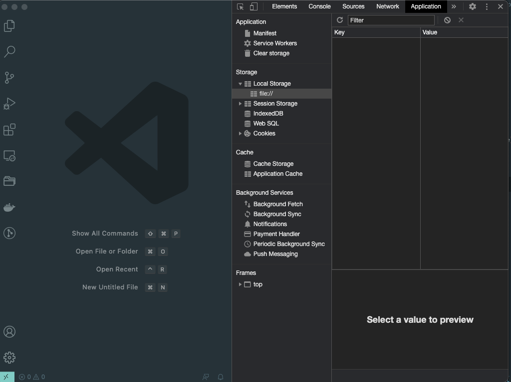 Empty sidebar - no files listed · Issue #120854 · microsoft/vscode · GitHub