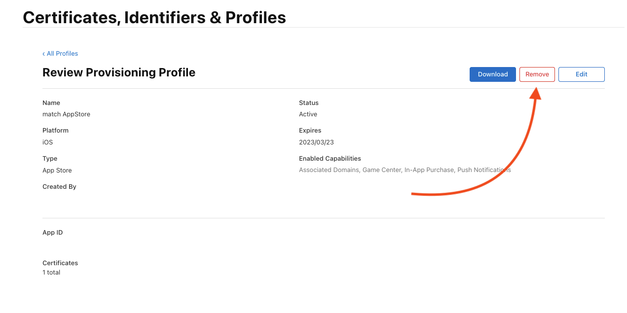 Upload Error - ERROR ITMS-90165: "Invalid Provisioning Profile Signature." · Issue #20164 ...