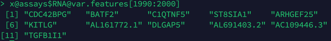 Different FindVariableFeatures results in the same Seurat version · Issue #7849 · satijalab ...
