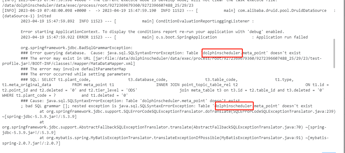 [Question] When scheduling a springboot jar through a shell, the default dolphinscheduler's ...