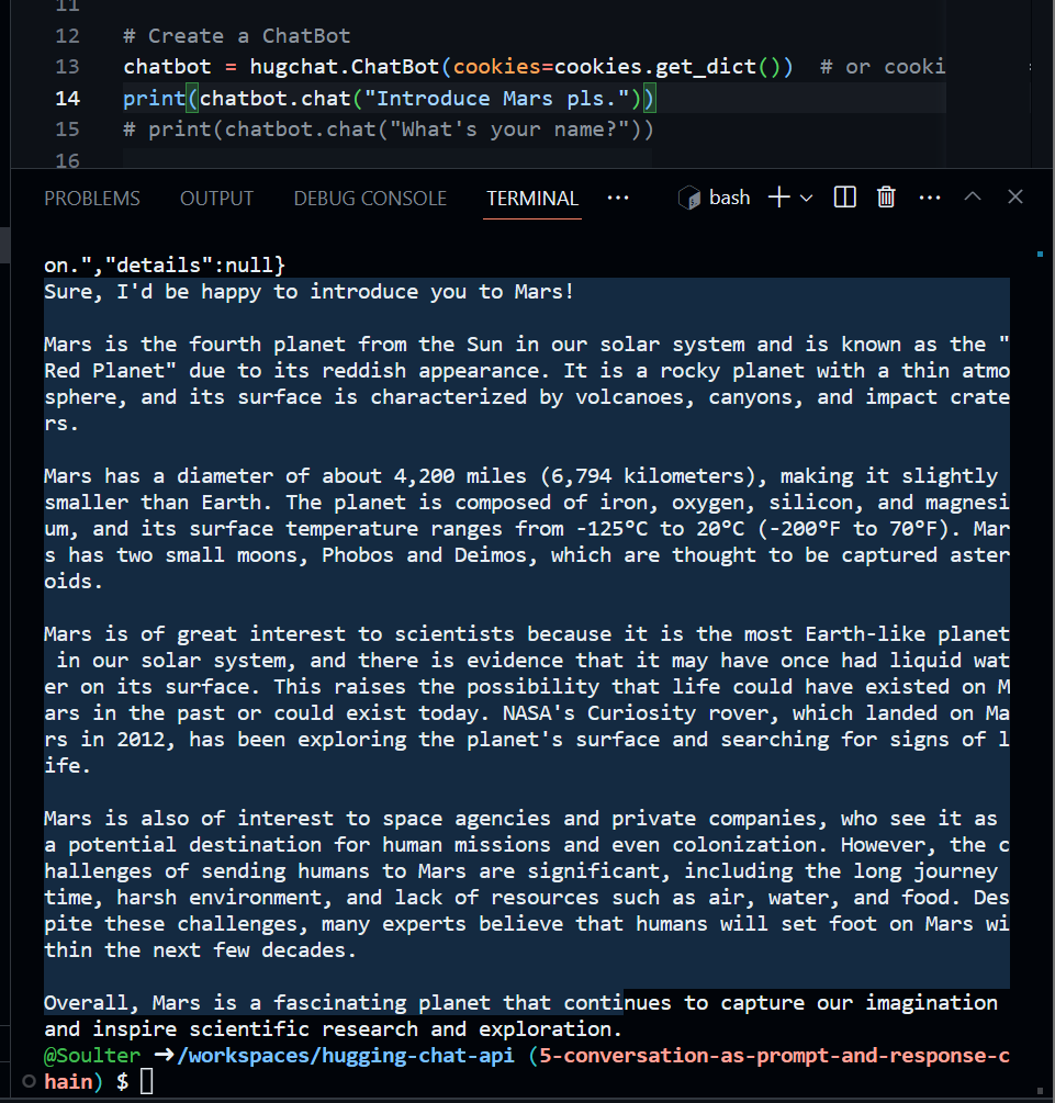 API Response Cut Off: Inconsistent Results with HuggingChat · Issue #65 · Soulter/hugging-chat ...