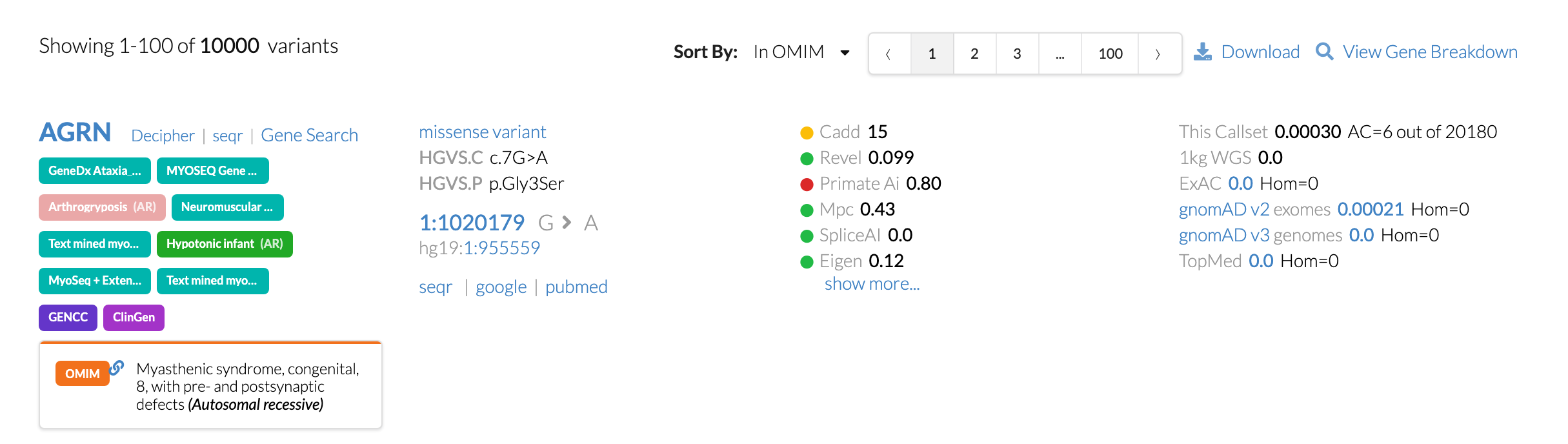 BON_B17-54 variant search/display issue · Issue #2747 · broadinstitute/seqr · GitHub