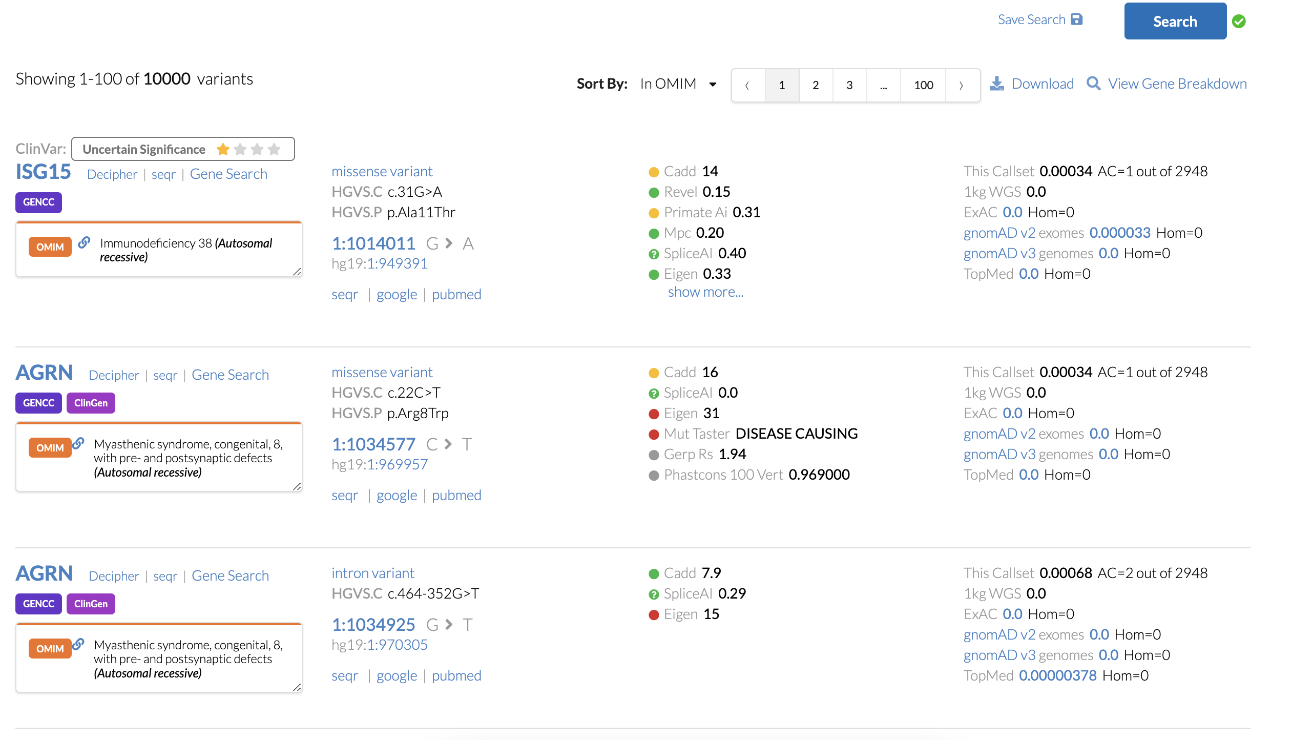 Bug when searching with no affected individuals in index · Issue #3005 · broadinstitute/seqr ...