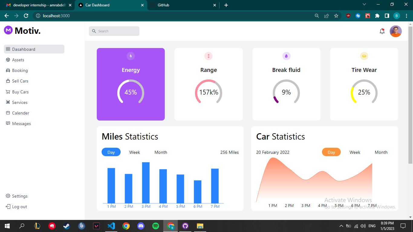 GitHub - AmrAbdelhady1/caar-dashboard-task