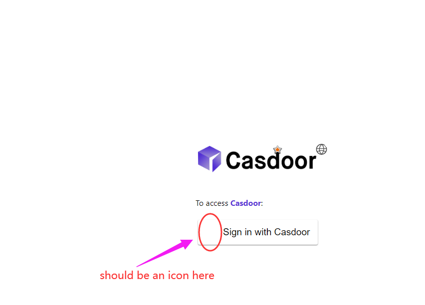 bug: icon is missing when Casdoor is logging in via Casdoor · Issue #1493 · casdoor/casdoor · GitHub