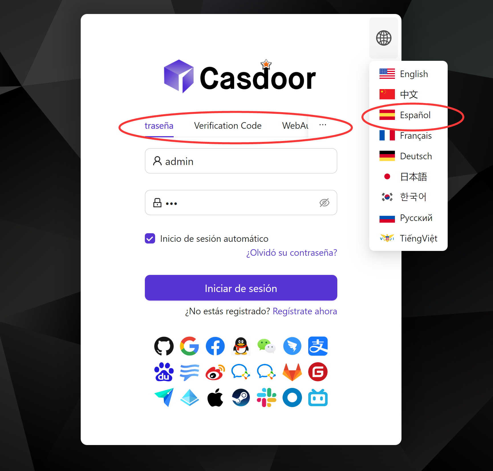 Frontend Fix Broken Ui Bug For Login Options In Macos Chrome 109 · Issue 1604 · Casdoor