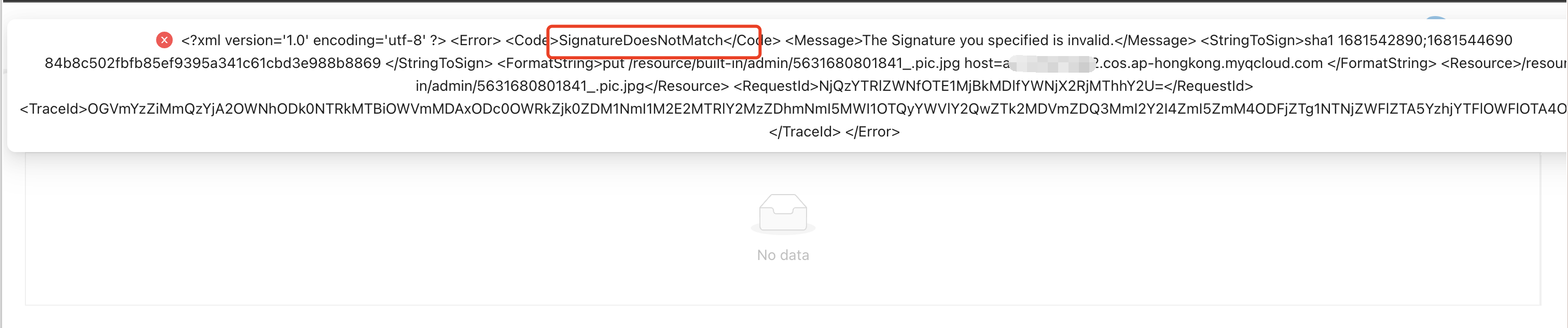 Bug: Tencent Cloud OSS storage provider doesn't work: SignatureDoesNotMatch · Issue #1743 ...