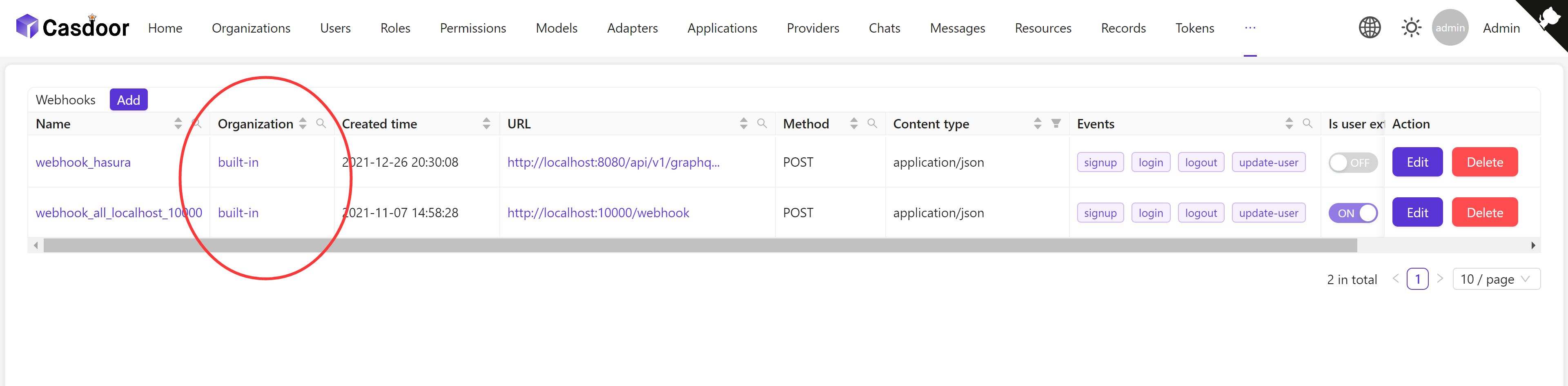 webhooks apparently not triggered · Issue #1844 · casdoor/casdoor · GitHub
