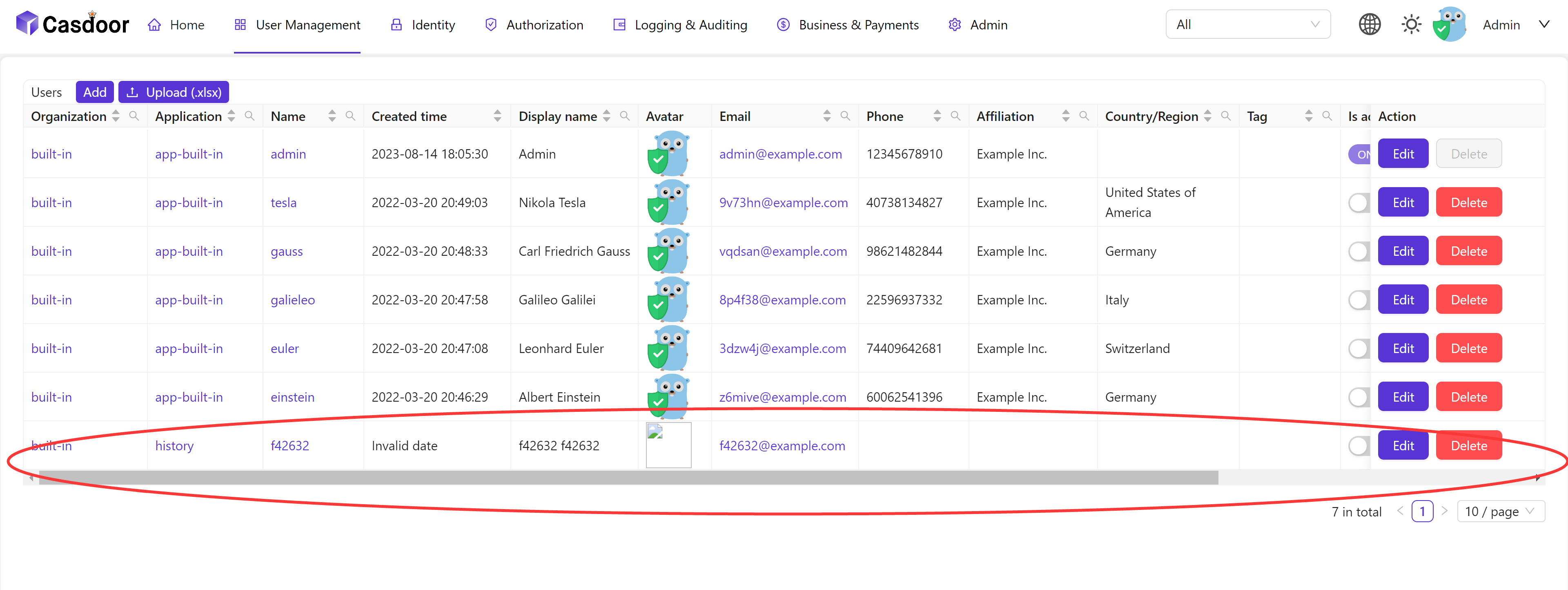 Users import doesn't working · Issue #2224 · casdoor/casdoor · GitHub