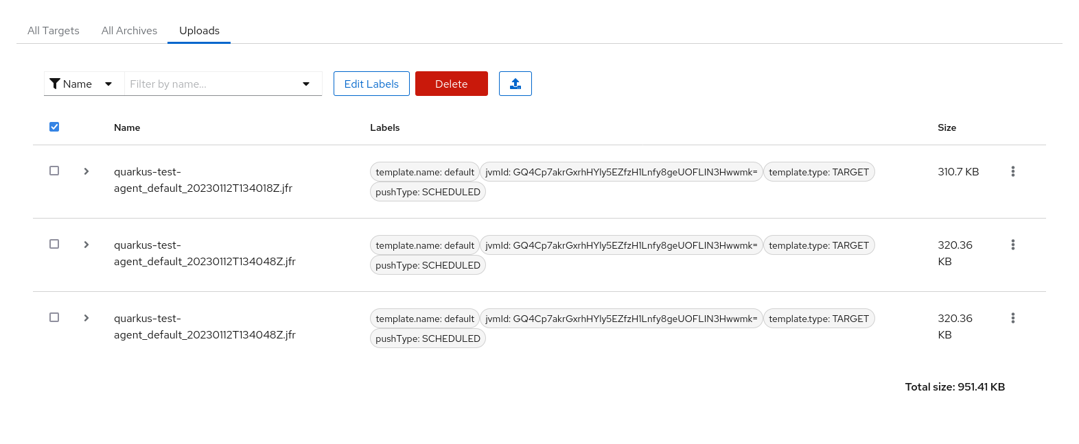[Bug] Table select-alls render improperly · Issue #809 · cryostatio/cryostat-web · GitHub