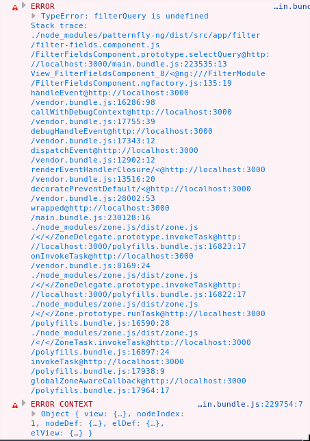 Pipelines filtering "filterQuery is undefined" · Issue #2405 · openshiftio/openshift.io · GitHub