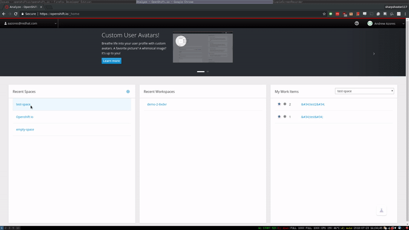 Space dashboard visual "pop"/re-layout on each visit · Issue #4052 · openshiftio/openshift.io ...
