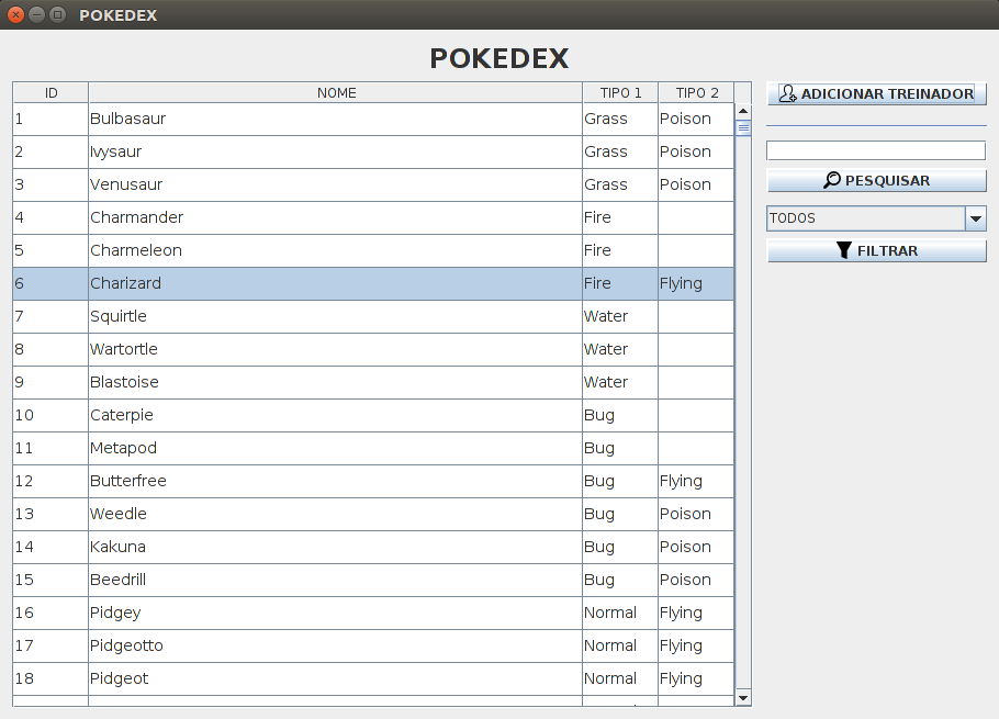 GitHub - guilherme-mendes/pokedex: Esse programa foi desenvolvido em ...