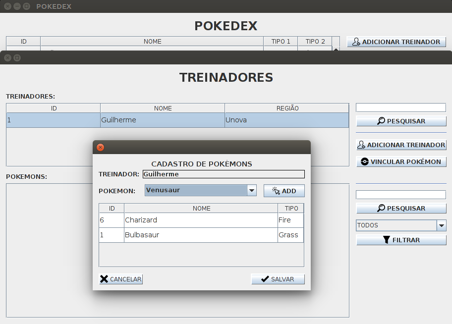 GitHub - guilherme-mendes/pokedex: Esse programa foi desenvolvido em ...