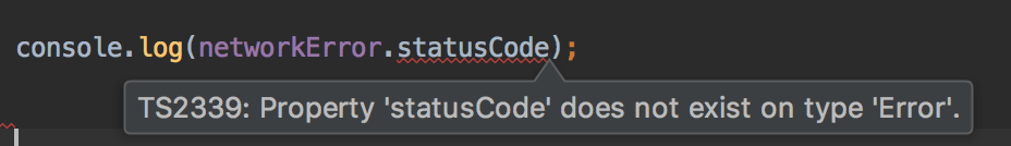 Access To Status Code In Global Error Handling Using Apollo Client 5178