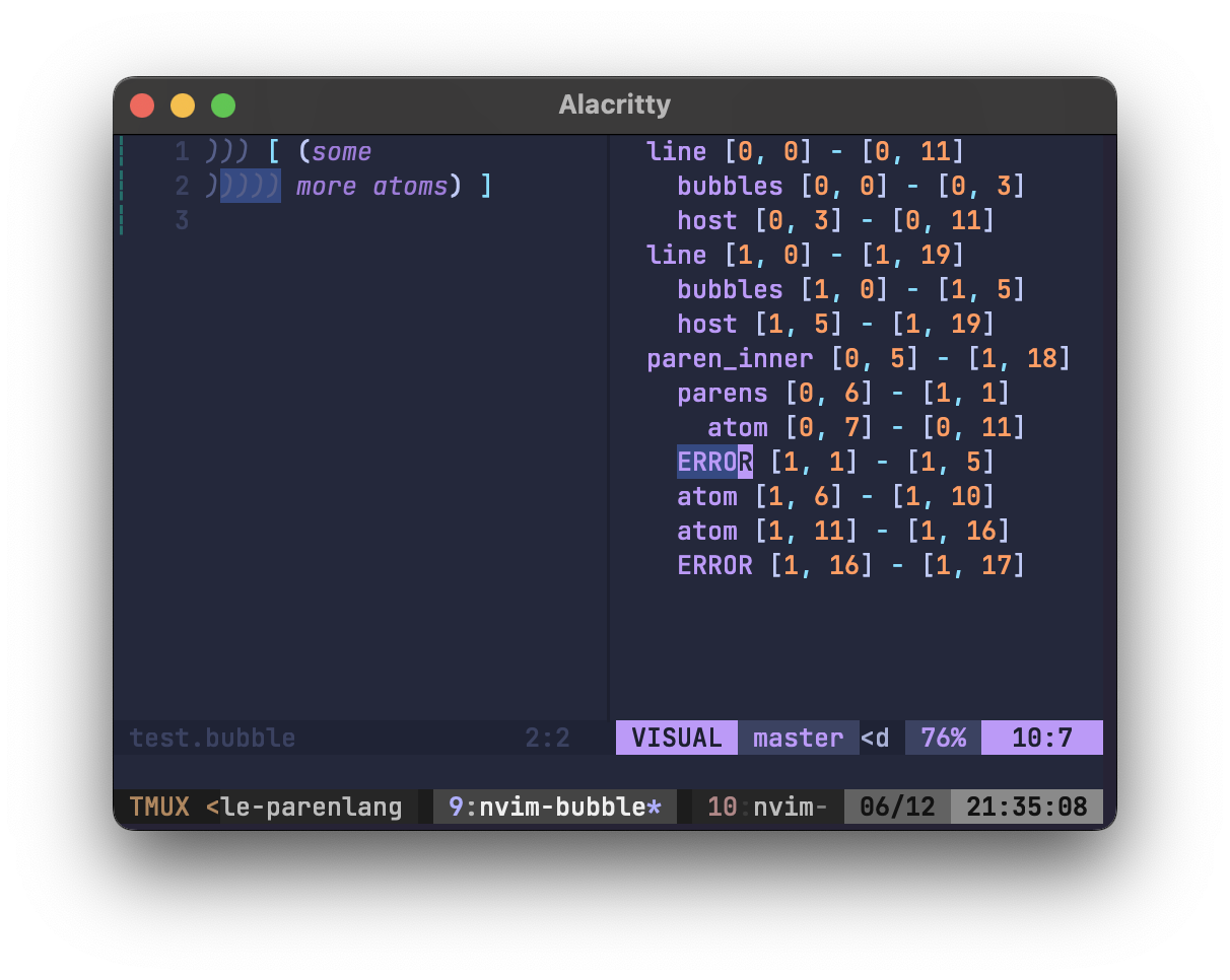 Tree Sitter Injected Language Ranges Sometimes Cross Over The Capture Boundaries When `combined