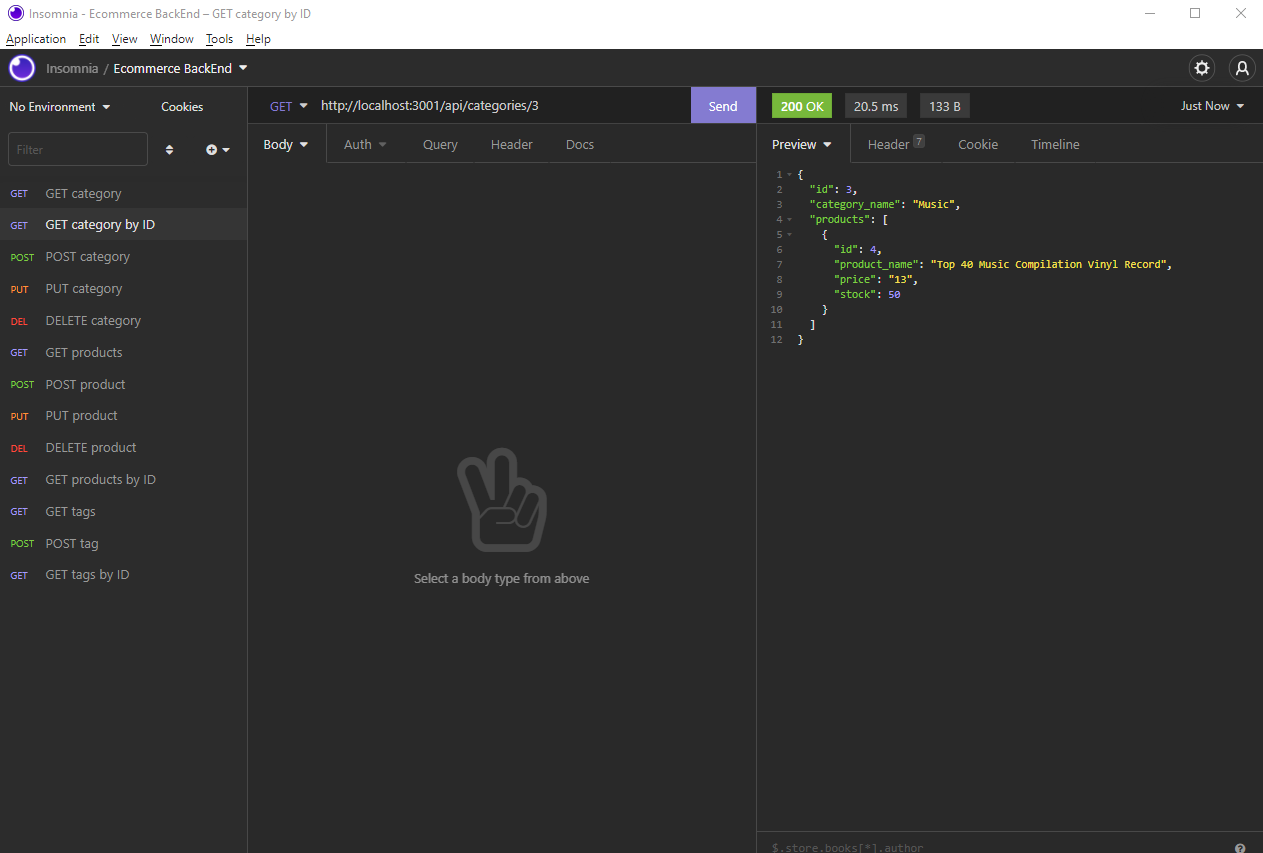 GitHub - ChristopherSpeltz/E-commerce-Back-End