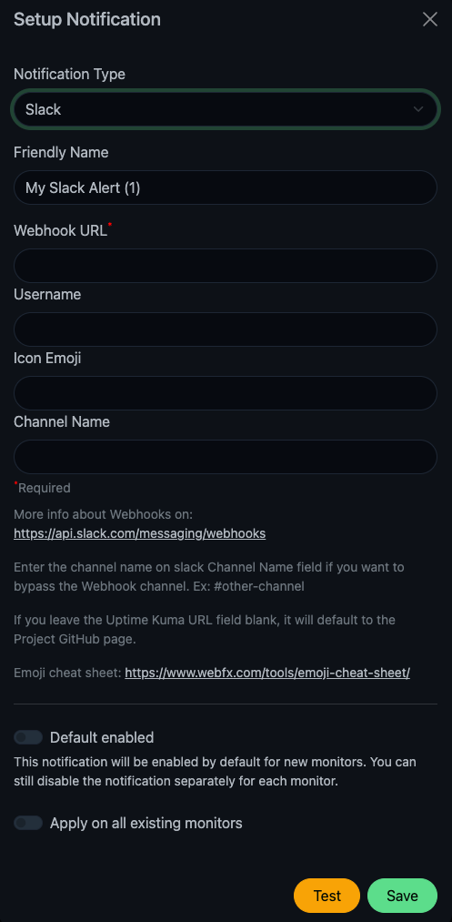 Remove previews in Slack Integration · Issue #3226 · louislam/uptime ...