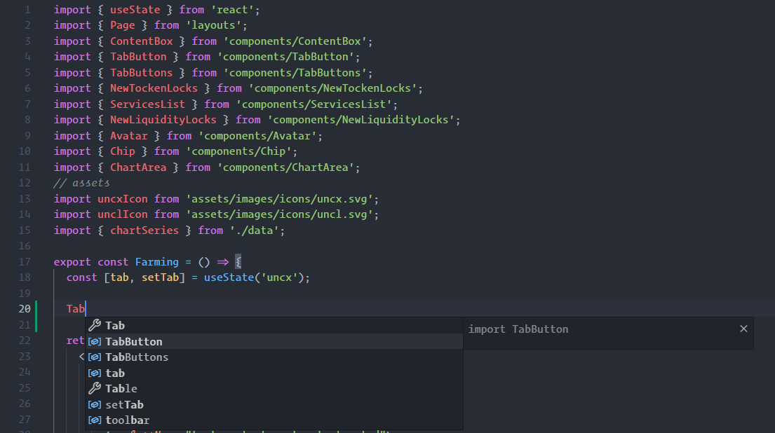 Intellisense suggestions/ auto imports do not work inside jsx tags · Issue #138522 · microsoft ...