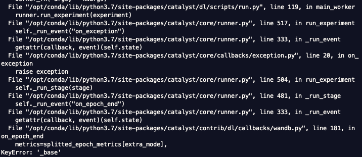 WandbLogger bug · Issue #782 · catalyst-team/catalyst · GitHub