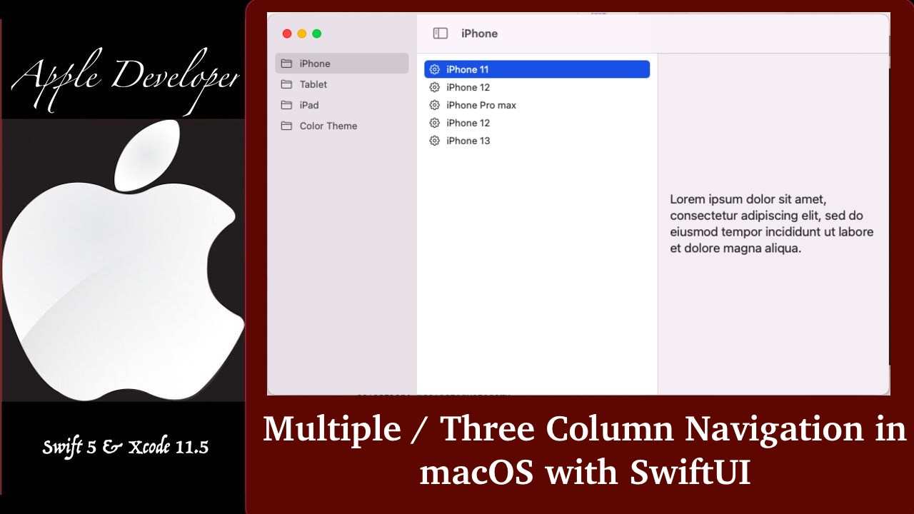 GitHub - azeemohd786/multiple-column-Navigation-macOS