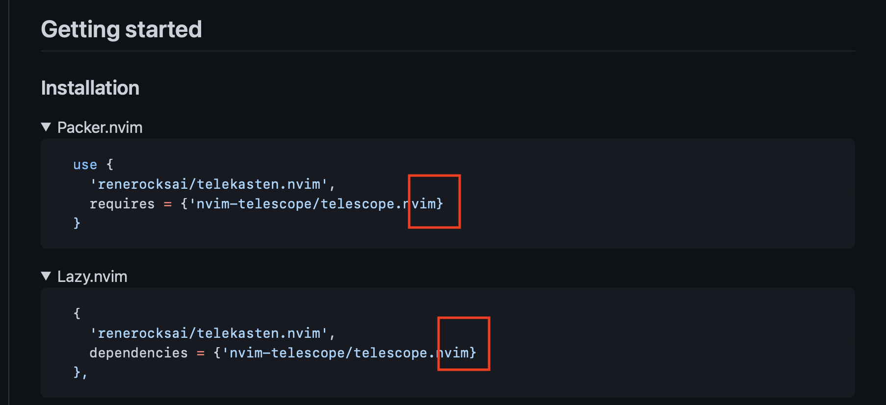 [Getting Started][Installation] · Issue #223 · renerocksai/telekasten.nvim · GitHub