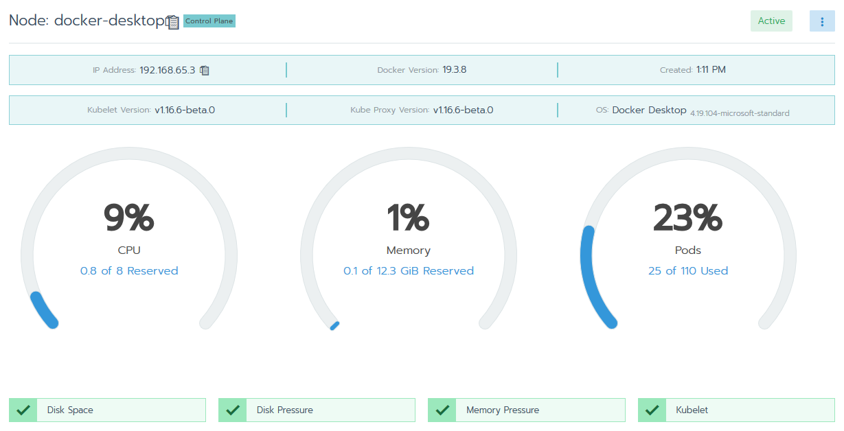 Reserved/Used resources are not updated when k3s cluster is local ...