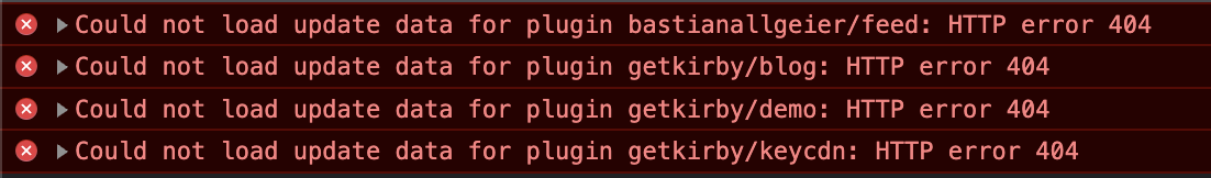 [3.8.0-rc.2] System view: unclear console errors · Issue #4721 · getkirby/kirby · GitHub