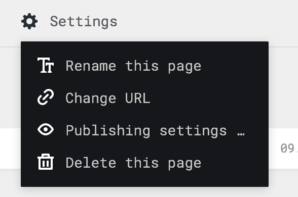 [Panel] Rename "Publishing settings" · Issue #283 · getkirby/kirby · GitHub