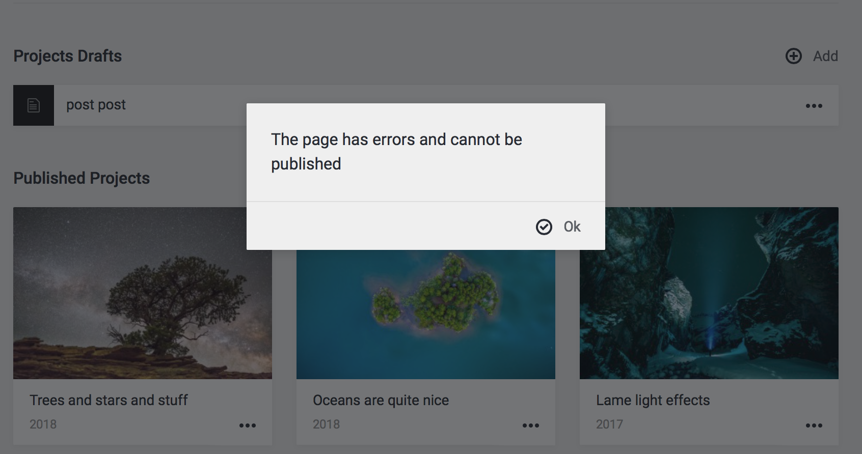 [Panel] PageSection publication error: list which errors · Issue #348 · getkirby/kirby · GitHub