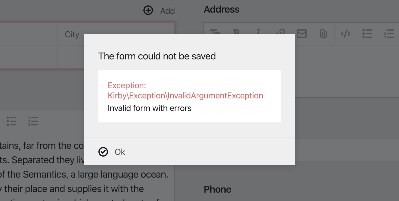 Form errors not showing details · Issue #2202 · getkirby/kirby · GitHub
