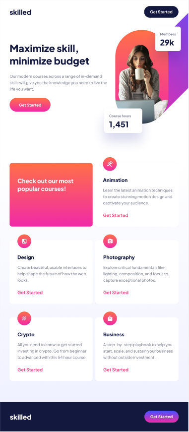 GitHub - vohoang2005/elearning_landing_page: Landing Page Live