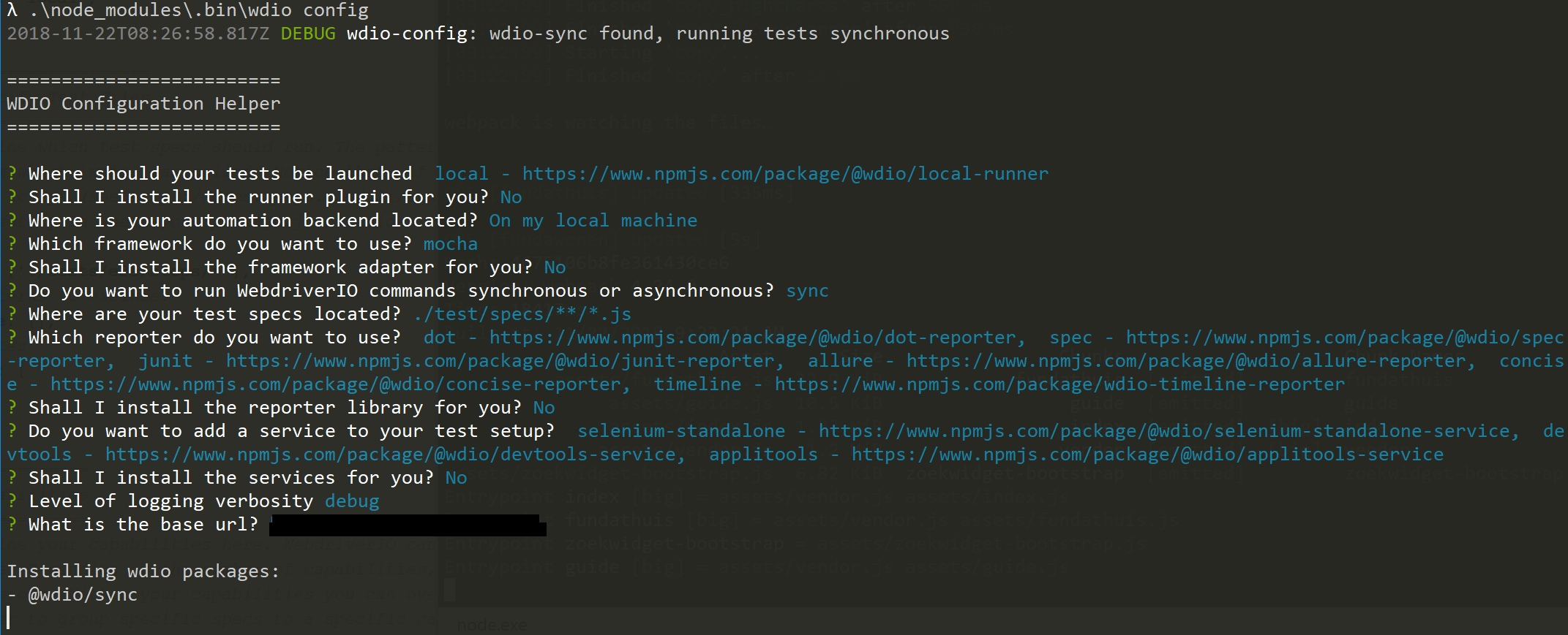 WDIO packages not installing · Issue #3003 · webdriverio/webdriverio · GitHub