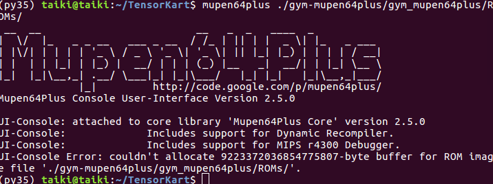 Default the ROM path · Issue #6 · bzier/gym-mupen64plus · GitHub