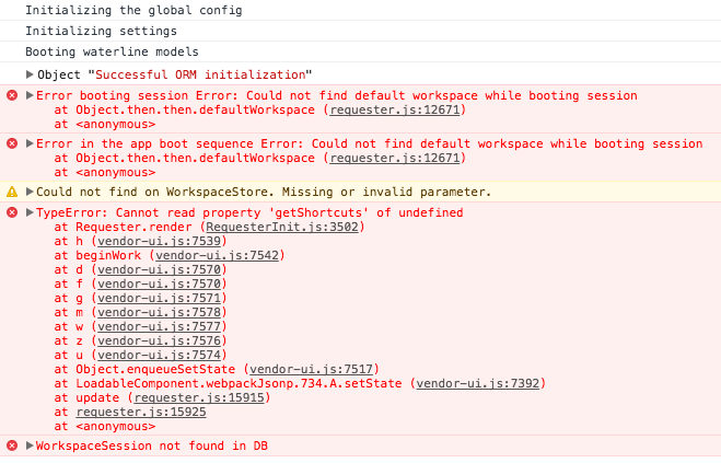 Native App Fails To Initialise Stuck On Loading Screen · Issue 4699 · Postmanlabs Postman App