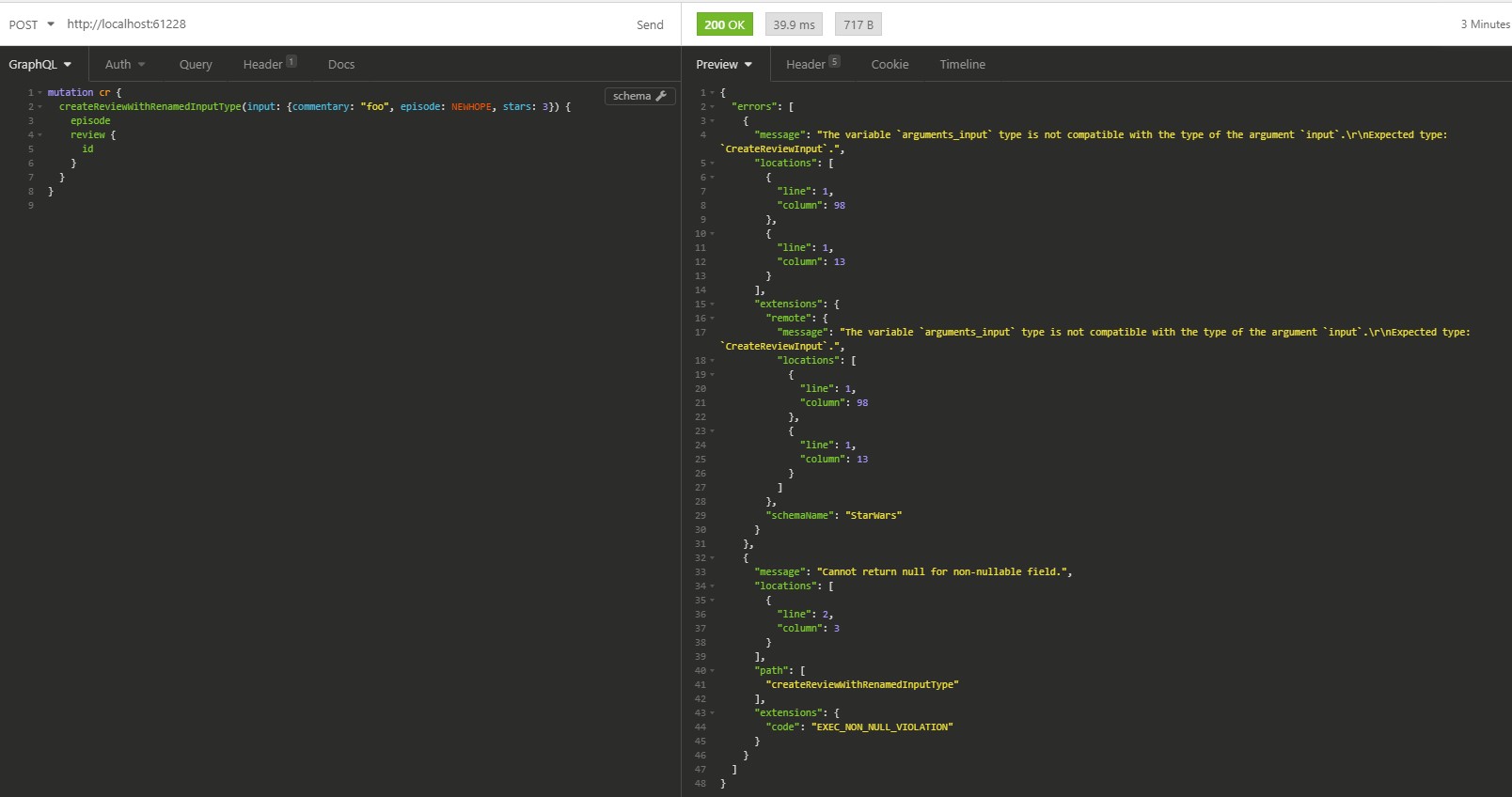 Cannot rename InputTypes on Mutations · Issue #2229 · ChilliCream/graphql-platform · GitHub