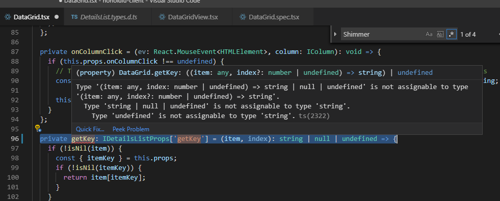 DetailsList.types.d.ts incorrect typed getKey() to return a string ...